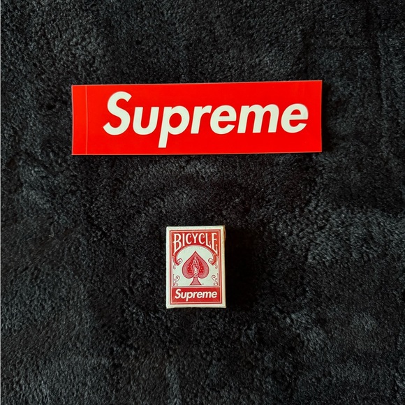 Supreme | Games | Supreme X Bicycle Red And White Playing Cards | Poshmark